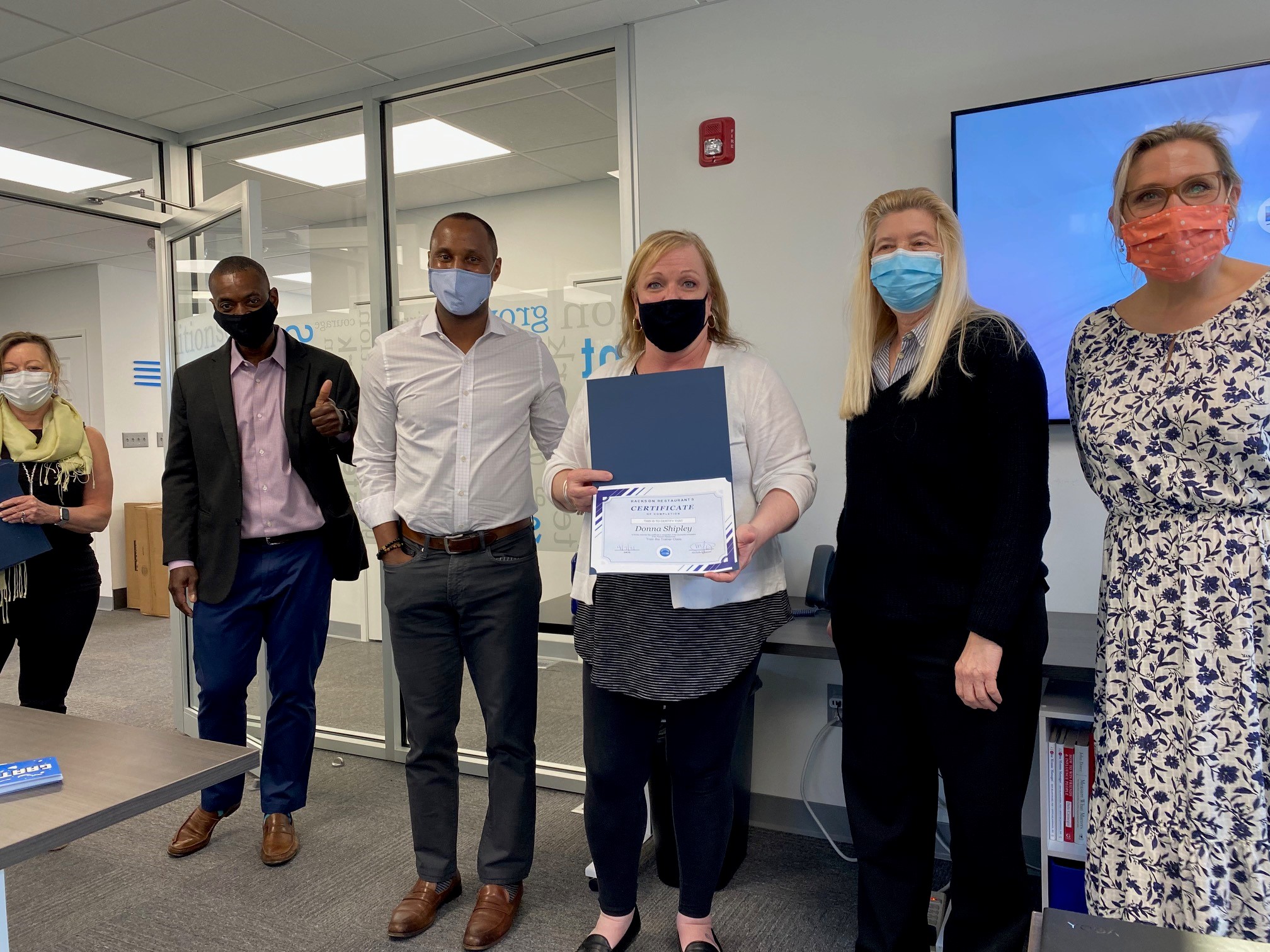 Rackson celebrates 1st group of certified Trainers! - Rackson Restaurants